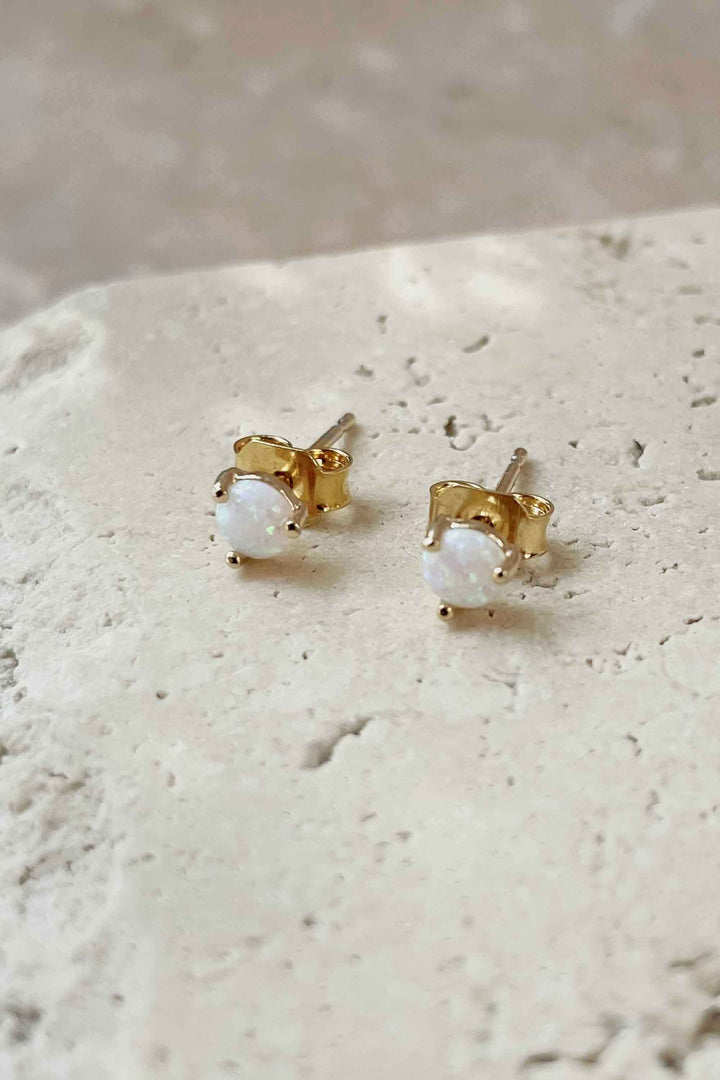 Opal Studs – W O R D